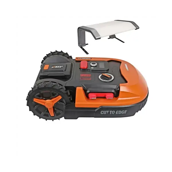 Worx L1000 inkl. Garage 1000mÂ² Robotplæneklipper - find den billigste ...